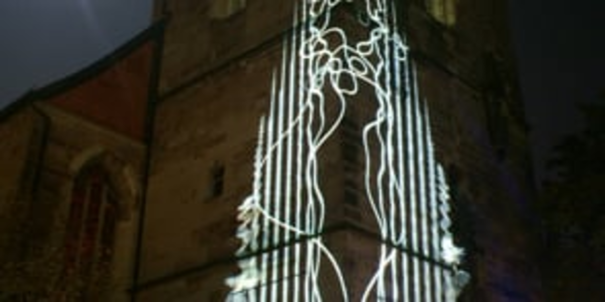 FLORA light installation | PolymorphArt.net