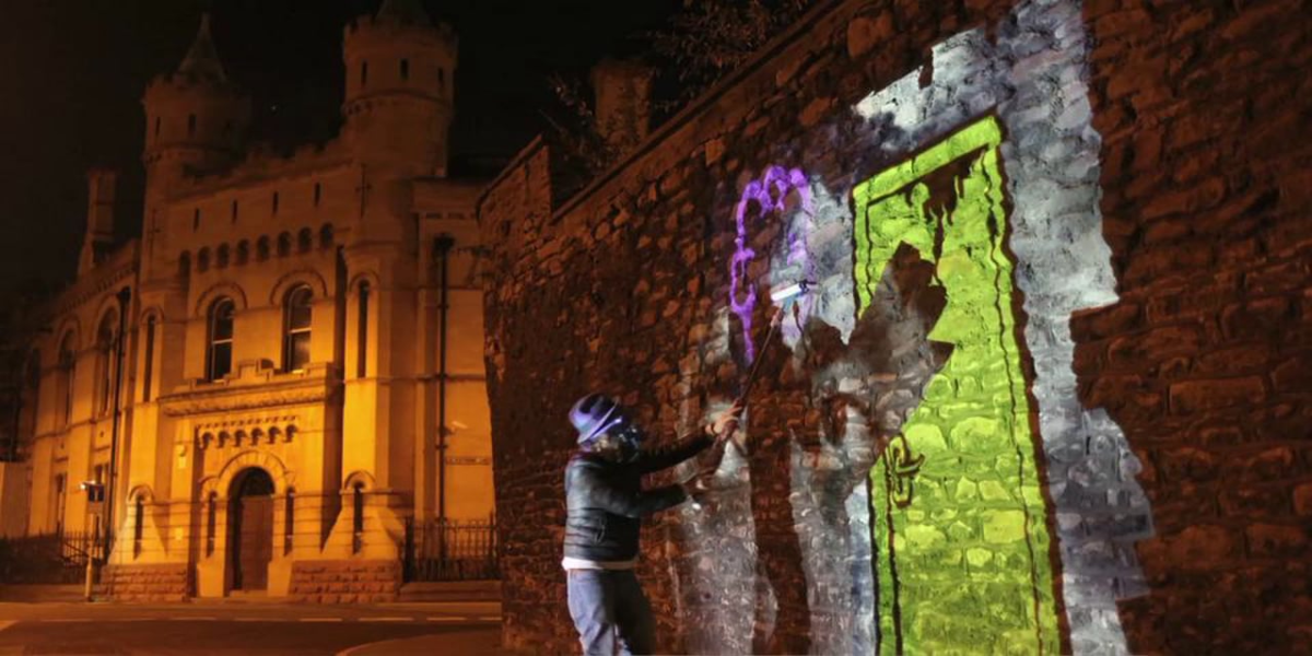 SWEATSHOPPE Video Painting Europe | PolymorphArt.net