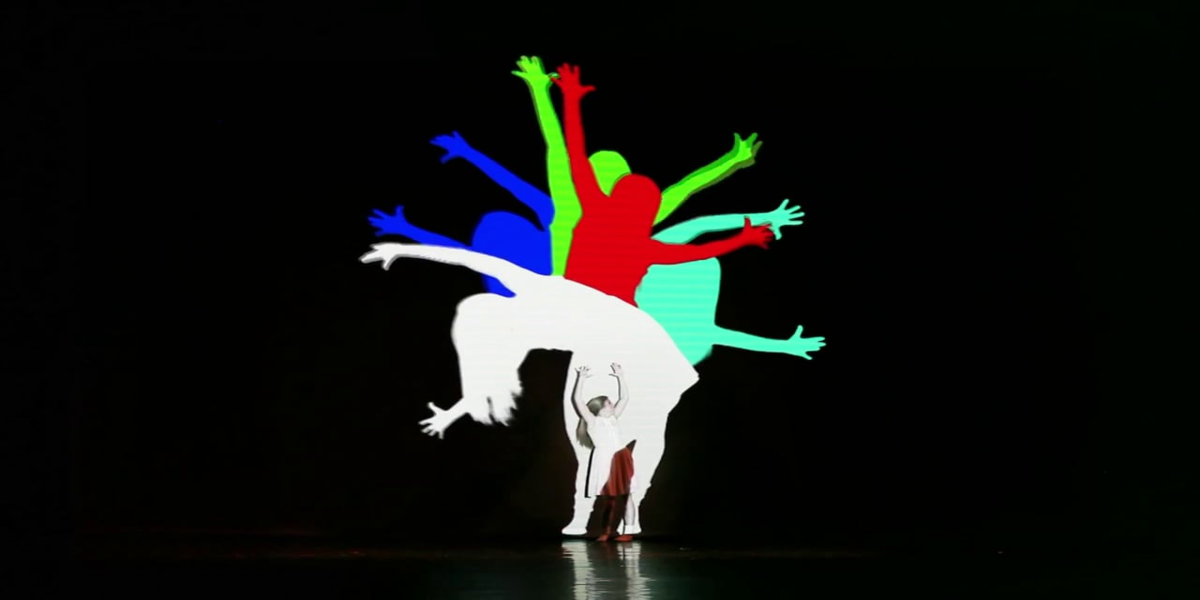 The Cheshire Cat- Interactive Projection Dance | PolymorphArt.net